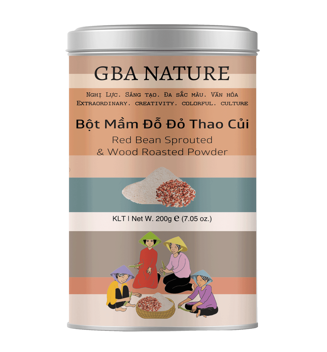 Red Bean Sprouted And Wood Roasted Powder – GBA Nature