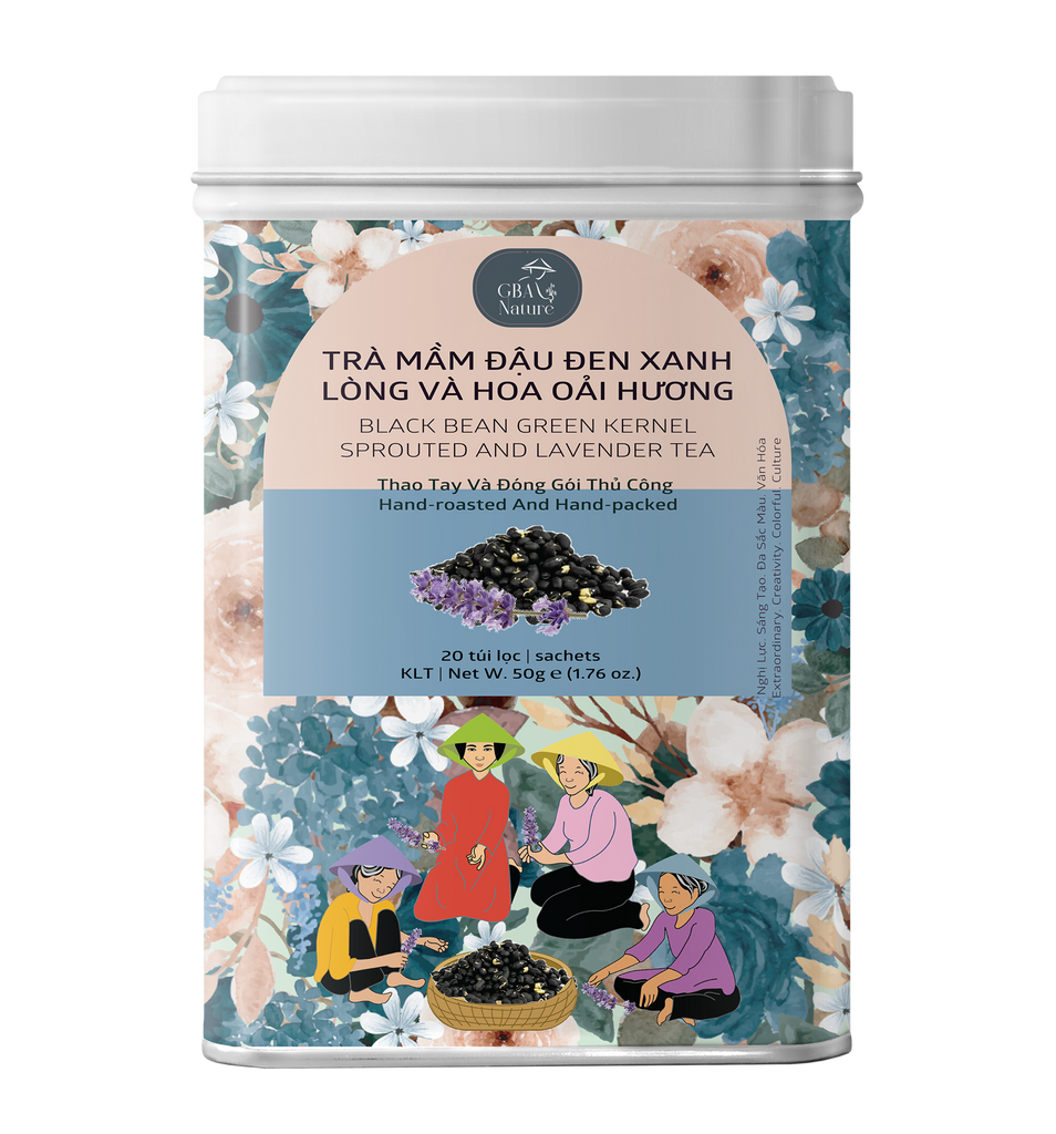 Black Bean Green Kernel Sprouted And Lavender Tea – GBA Nature