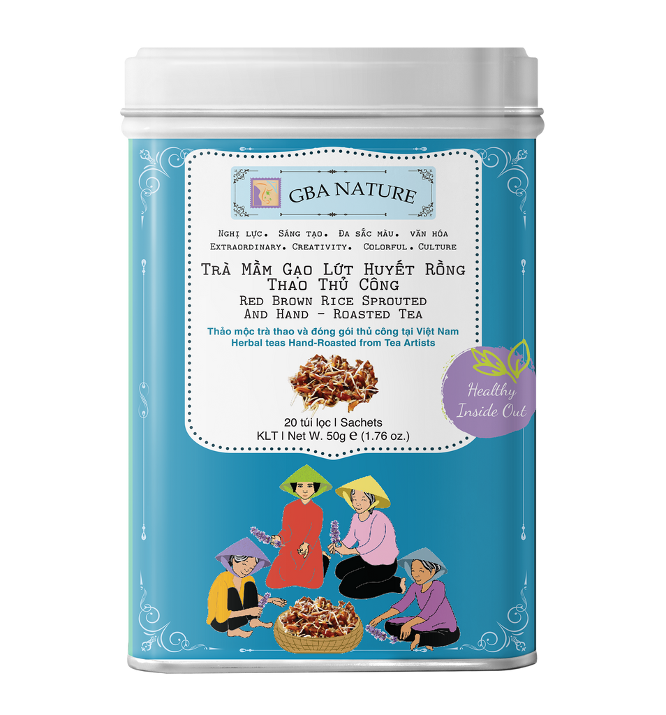 Red Brown Rice Sprouted And Hand-Roasted Tea – GBA Nature